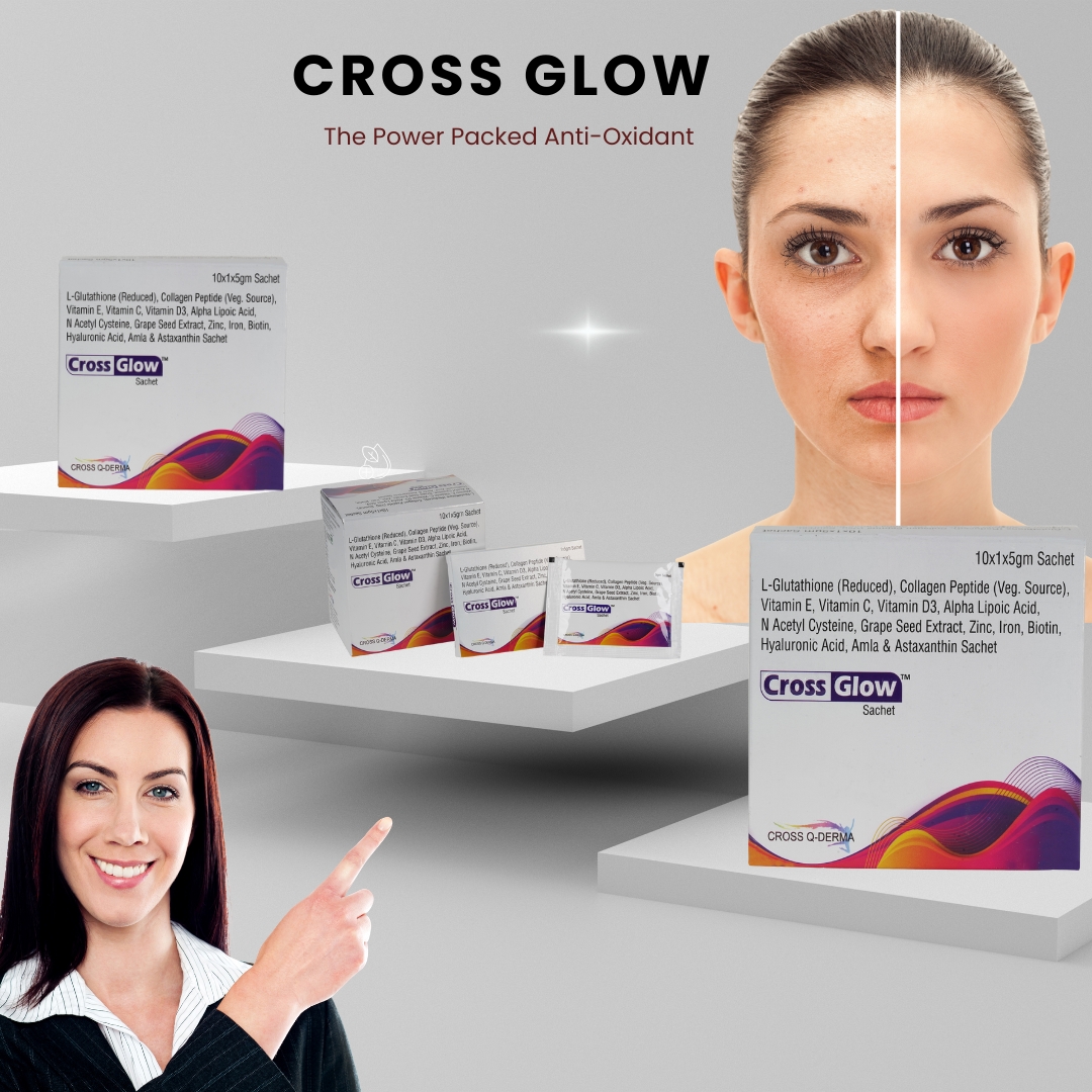 CROSS GLOW SACHET - Woakes Pharma - Pharmaceutical company in Delhi
