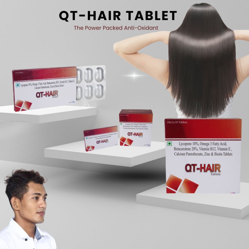 QT HAIR TABLET - Woakes Pharma - Pharmaceutical company in Delhi